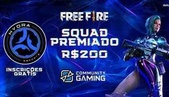 HYDRA SQUAD FREE FIRE #10 - R$200 | Community Gaming | Automated ...