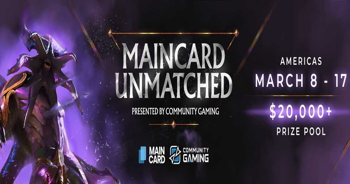 Maincard Unmatched - March 2024 | Community Gaming | Automated Esports ...