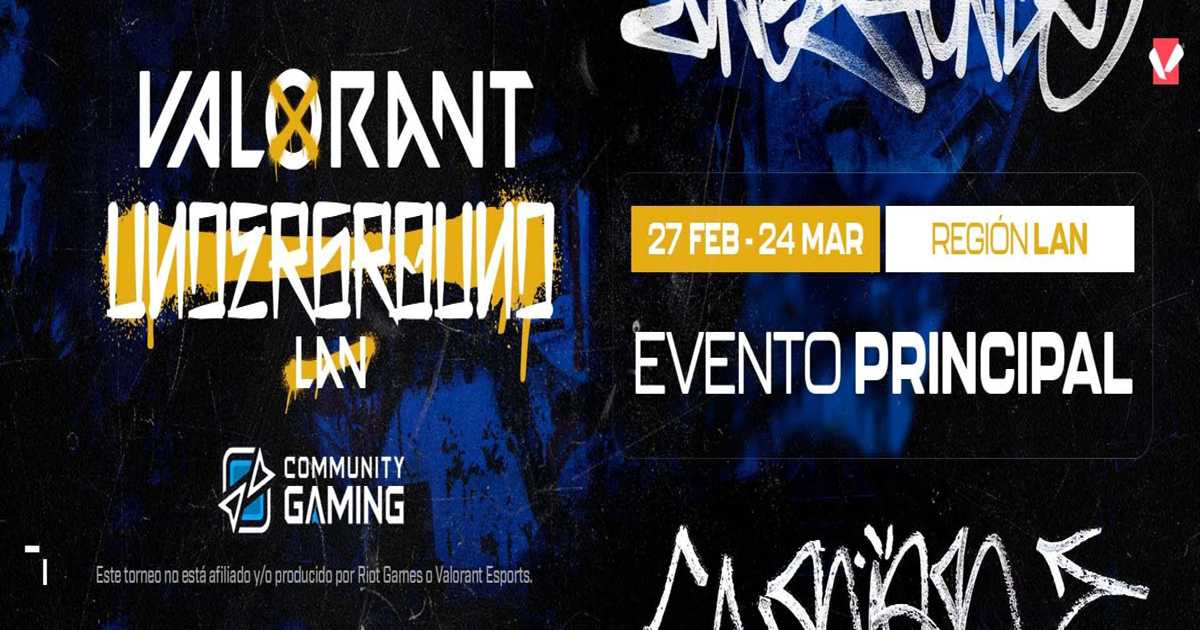 VALORANT UNDERGROUND LAN #1 | Community Gaming | Automated Esports ...